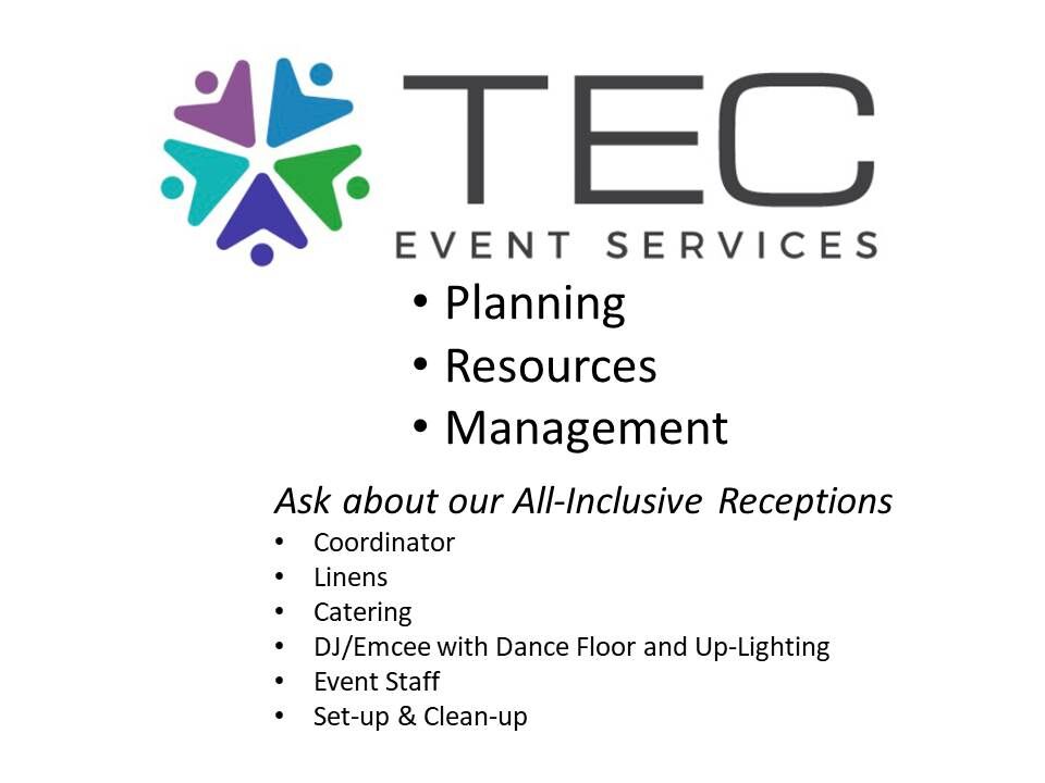 TEC Event Services + Updated Prices - The Knot