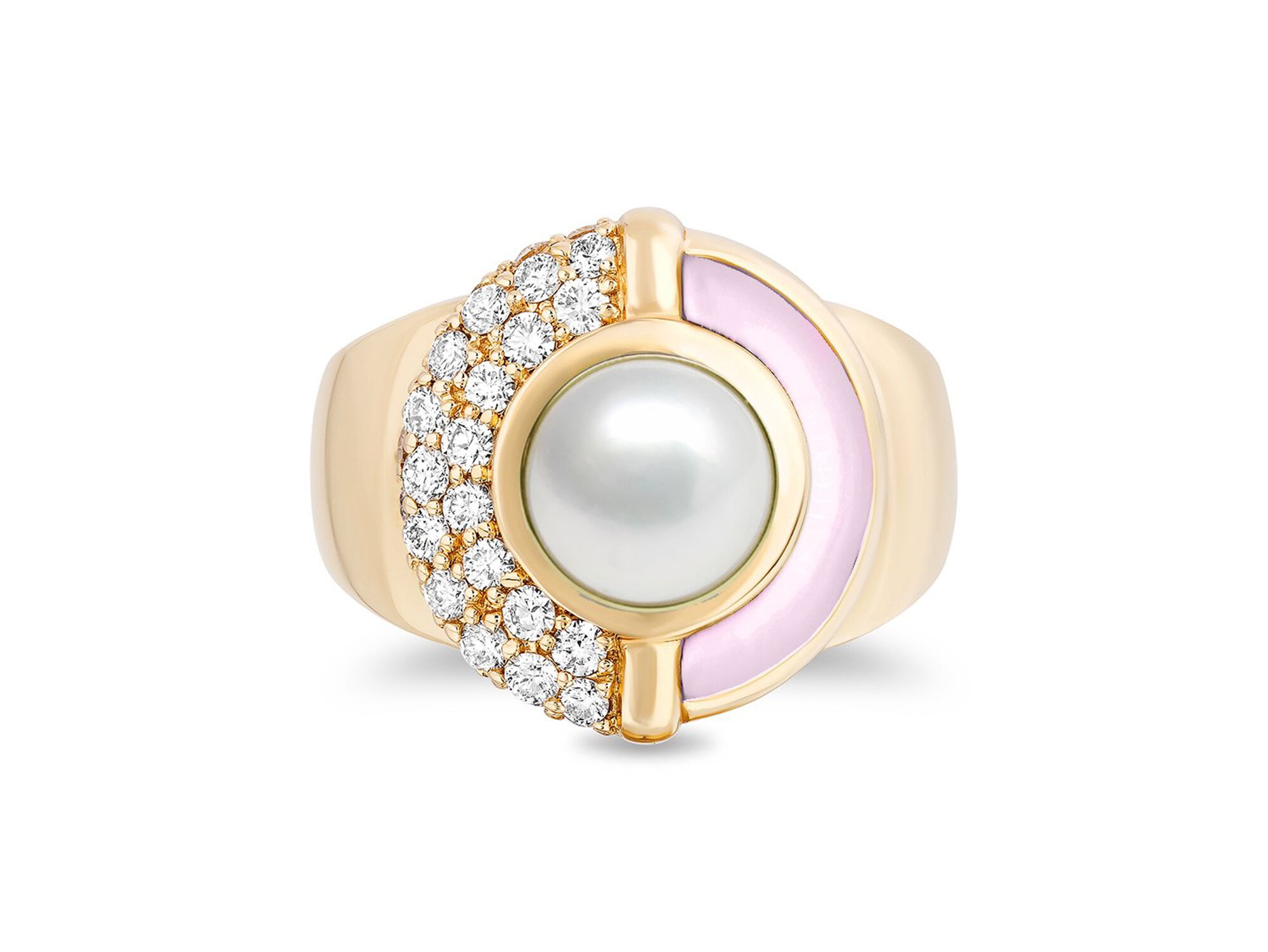 30 Gorgeous Pearl Engagement Rings & What To Know About The Trend