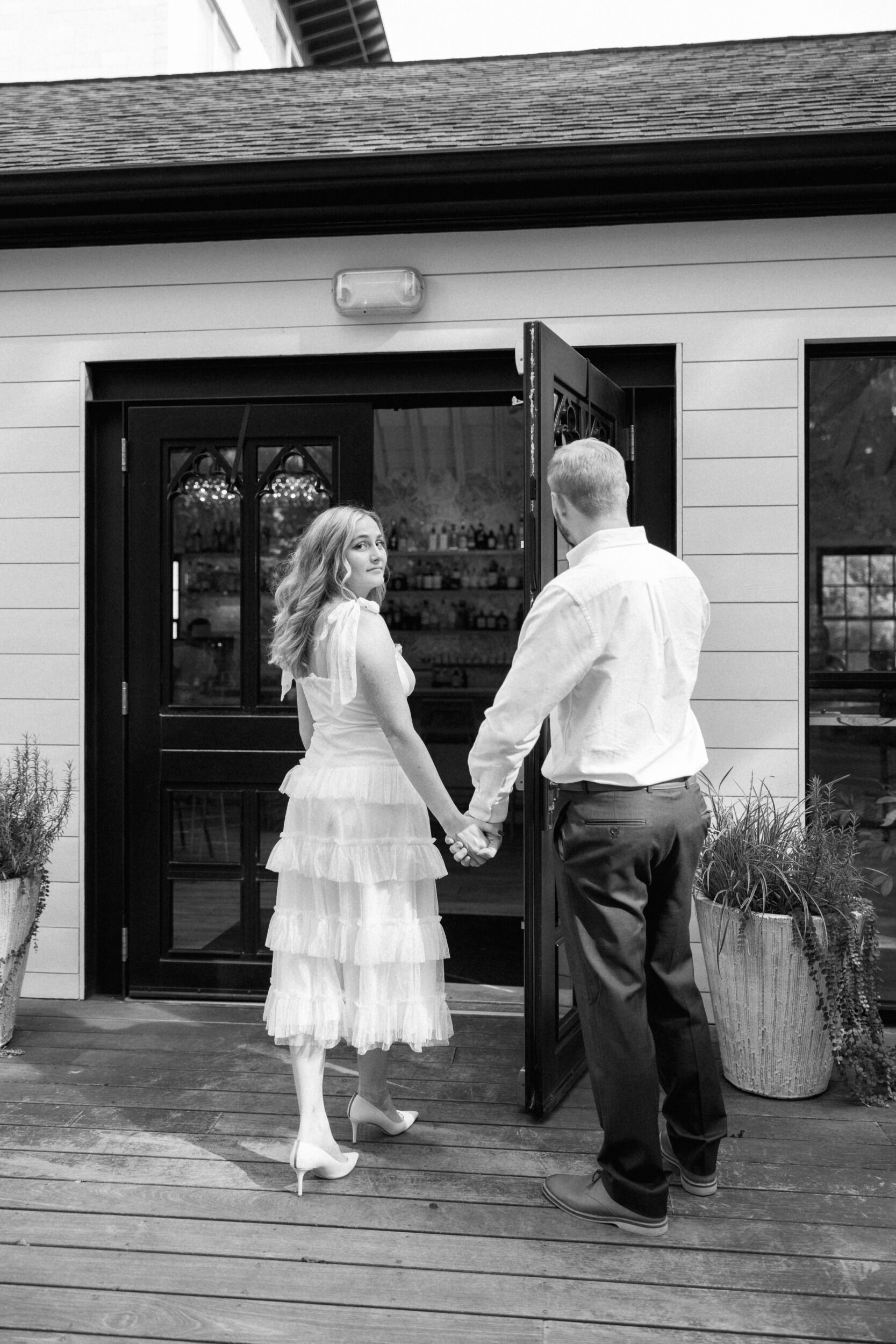 Caitlin Mahoney Wedding Leah & Ben: A January Winter At Thicket