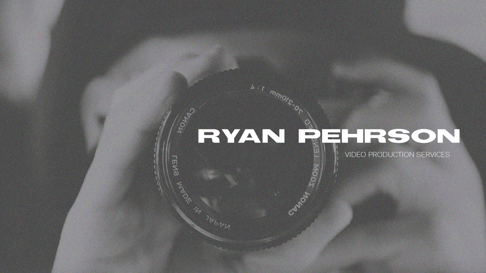 Ryan Pehrson Video Production Services + Updated Prices - The Knot
