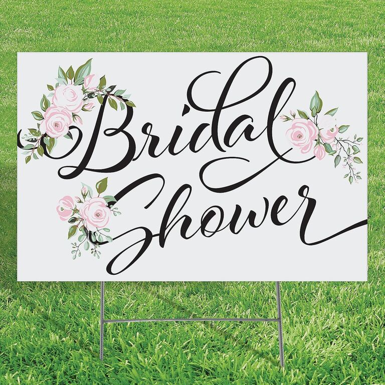 The Best Bridal Shower Signs for Every Part of the Day
