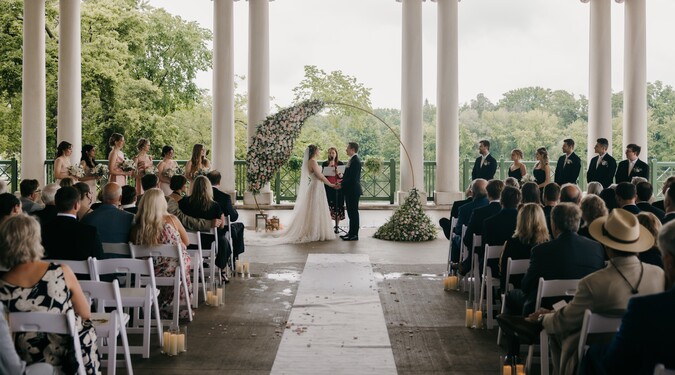 Como Lakeside Pavilion Wedding