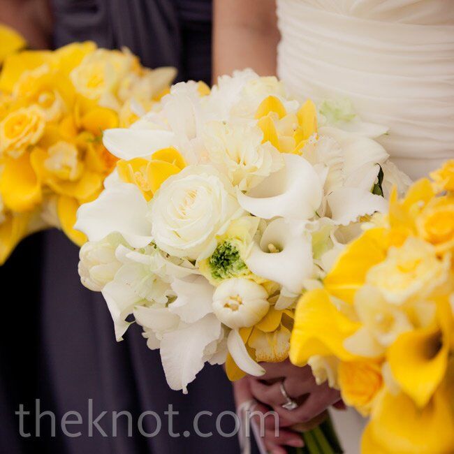 Yellow Wedding Bouquets