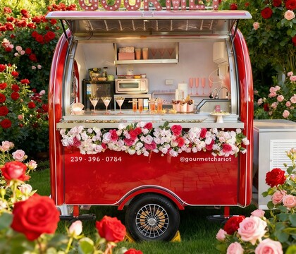 Gourmet Chariot Mobile Food Truck + Prices - The Knot