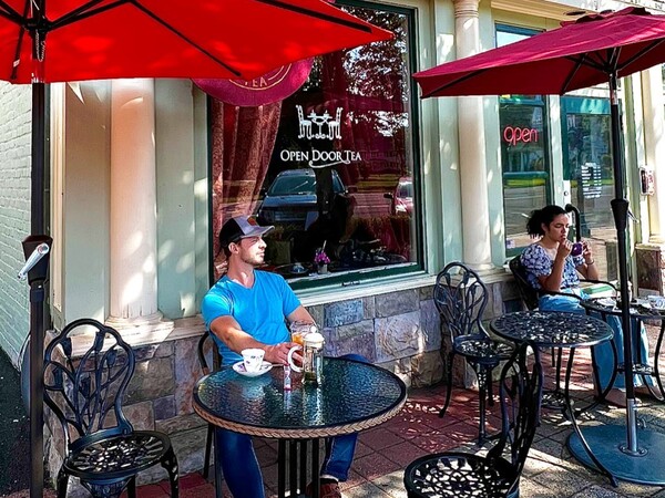 Open Door Tea Photos - The Knot