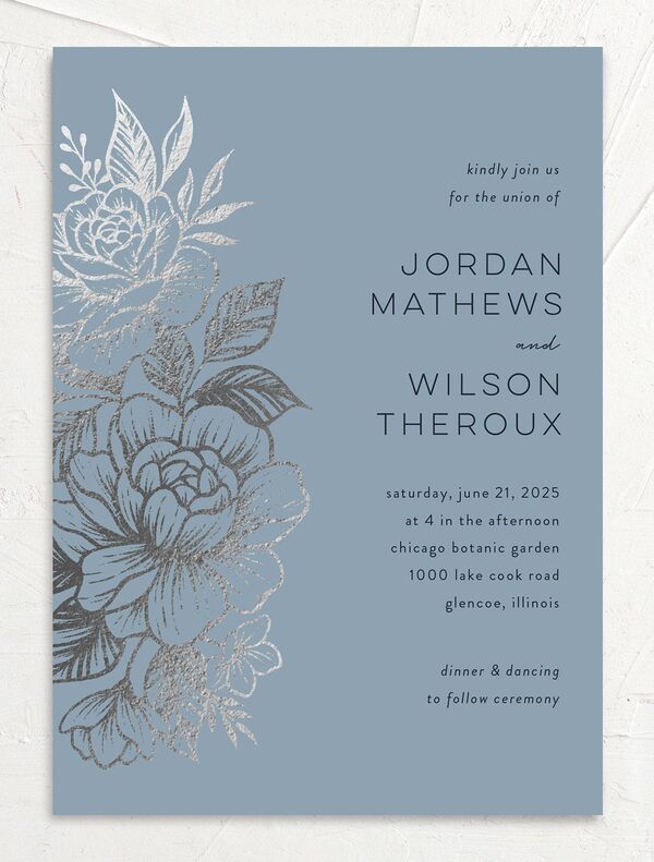 Timeless Garden Wedding Invitations
