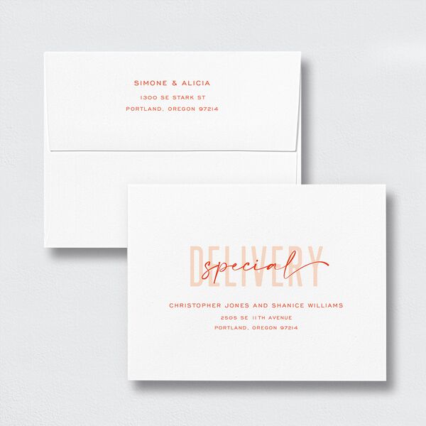 The Knot - Officially Official Thank You Card Envelopes