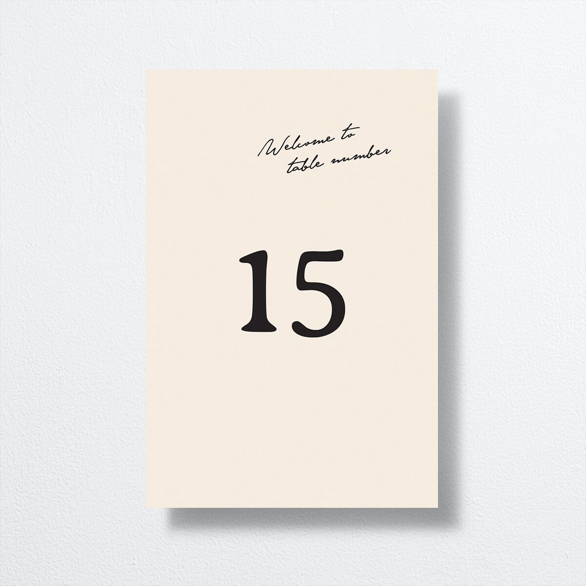 The Knot - Vintage Film Photo Table Numbers