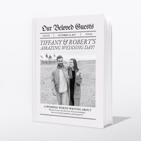 The Knot - Newspaper Guest Books