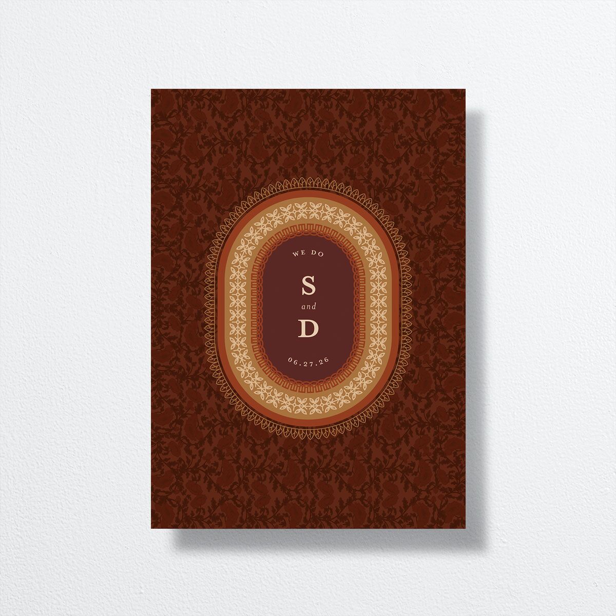 The Knot - Kaleidoscope Tapestry Wedding Invitations