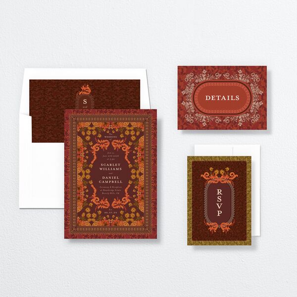 The Knot - Kaleidoscope Tapestry Wedding Invitations