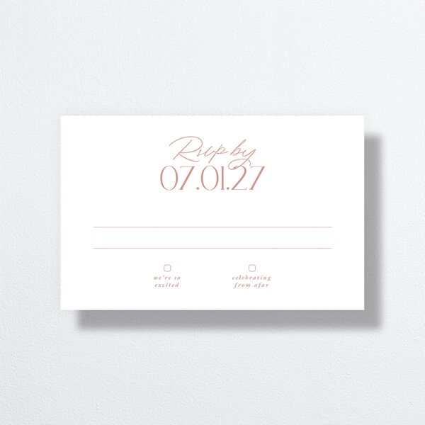 Striking Scene All-in-One Wedding Invitations