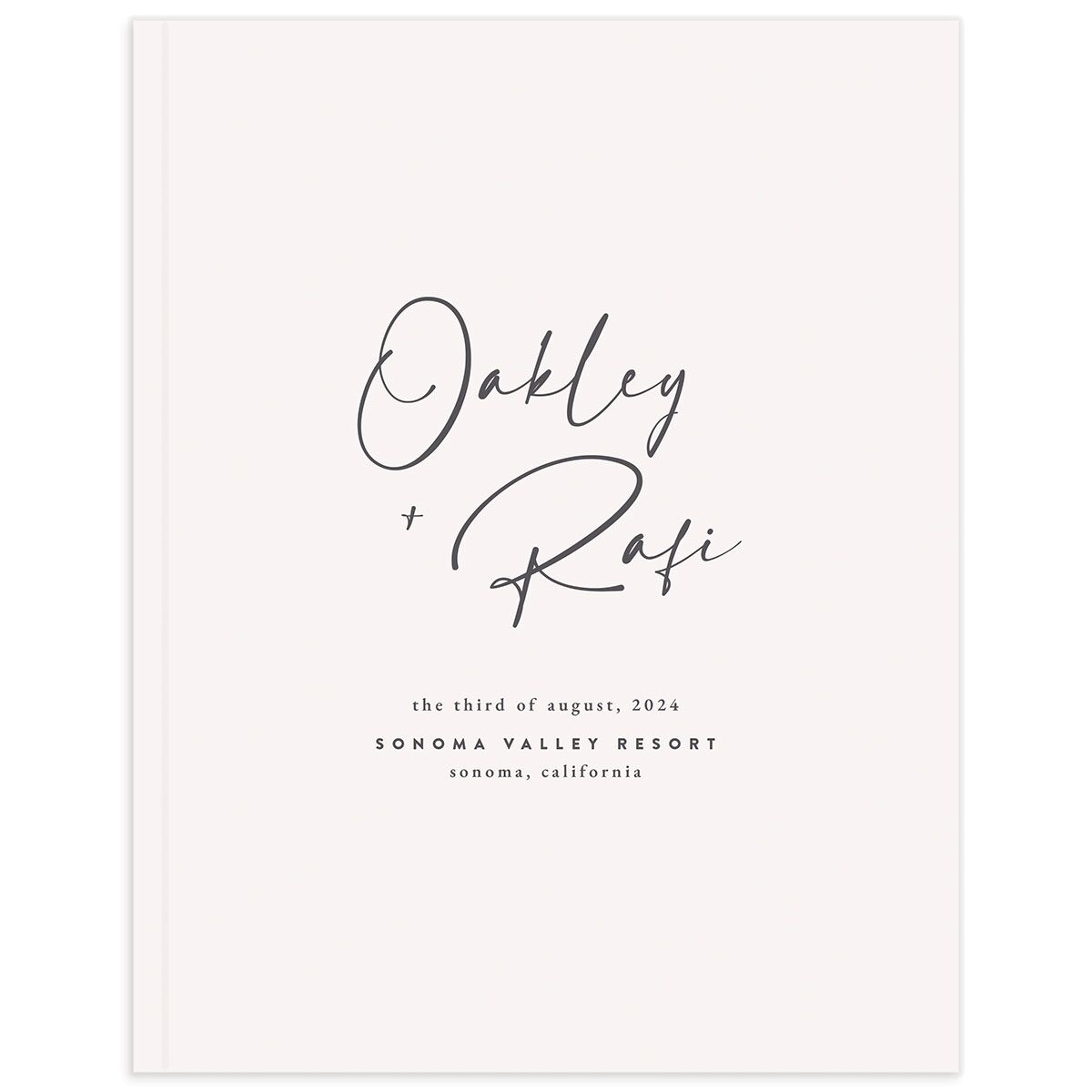 Organic Swash Wedding Invitations