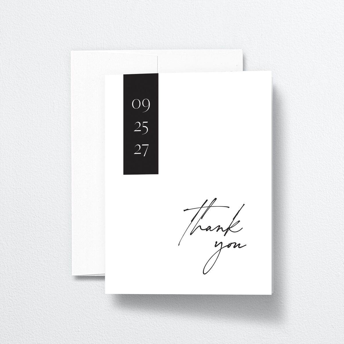 Our Time Thank You Cards | The Knot