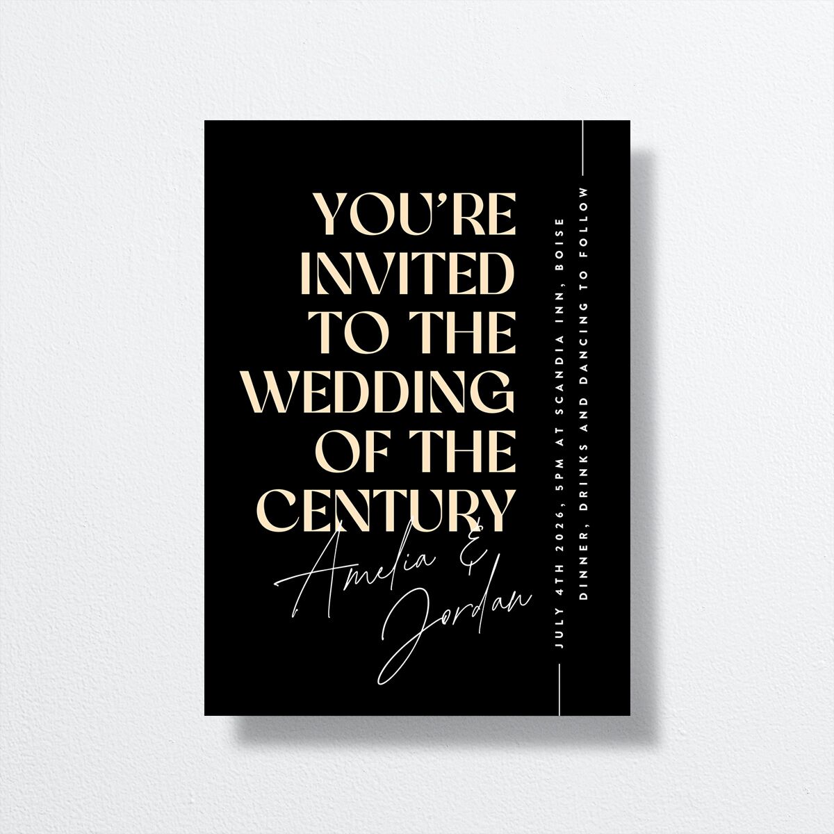 Wedding of the Century Wedding Invitations | The Knot