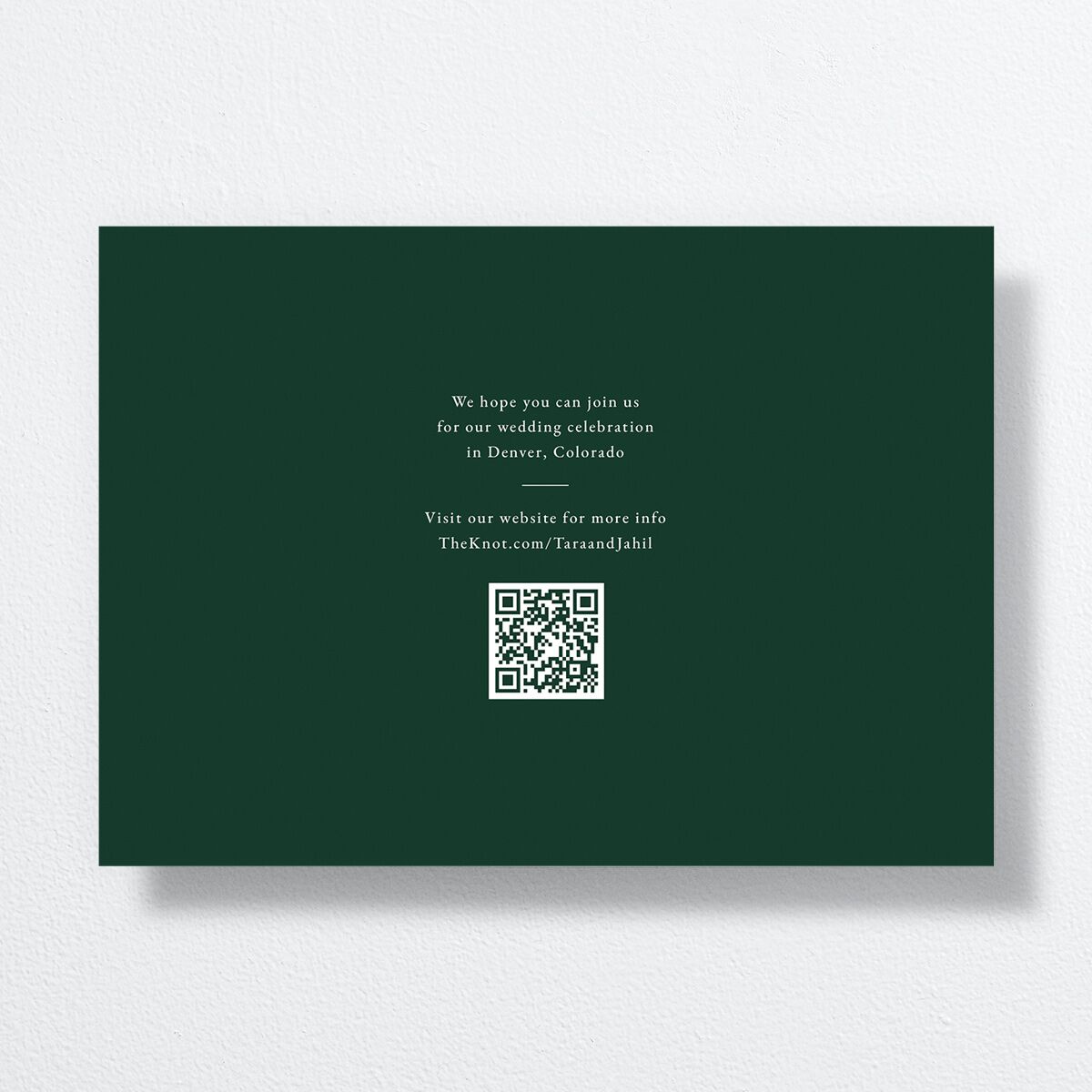 Landscape Calligraphy Save the Date Cards