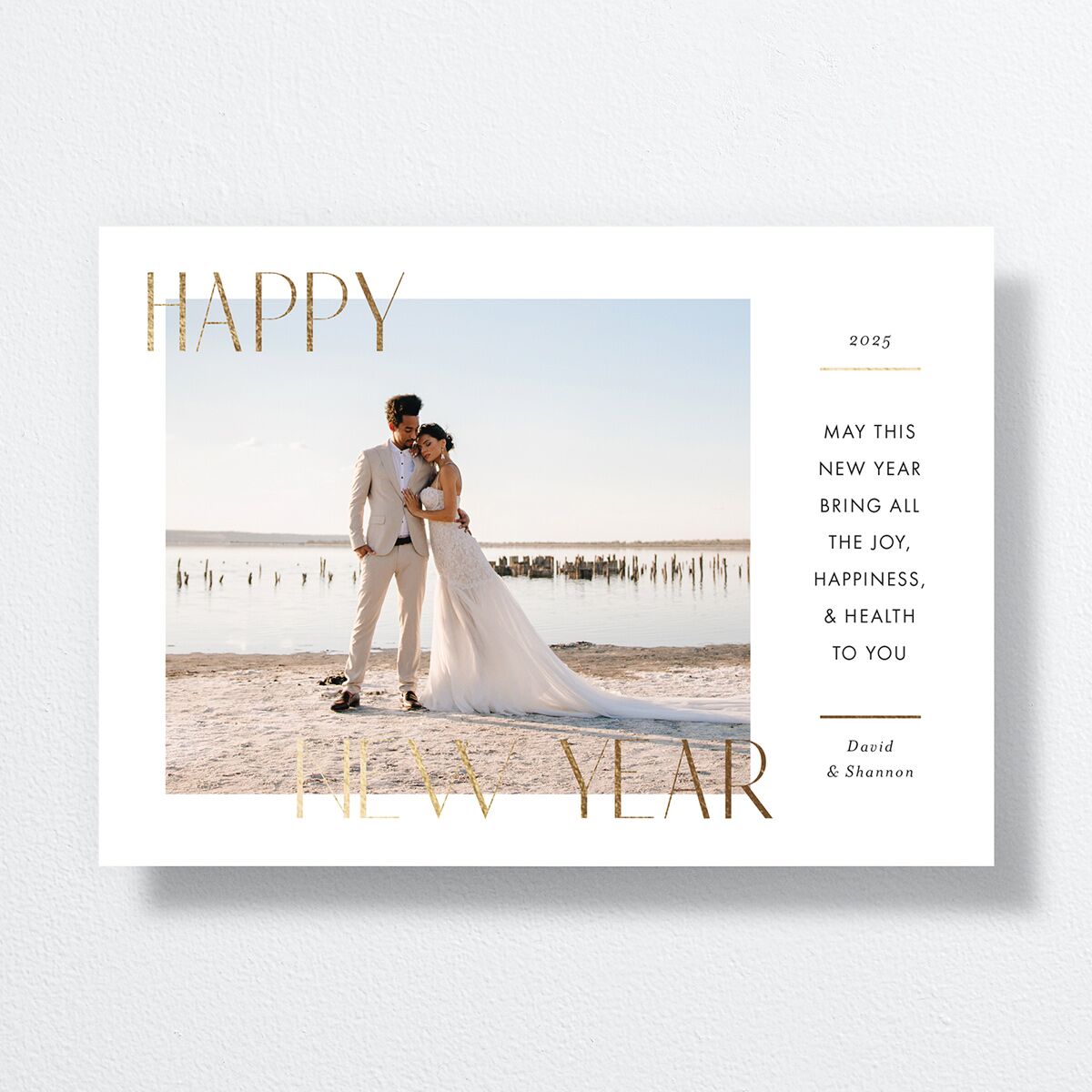 The Knot Joyous New Year Holiday Cards