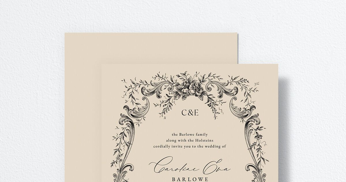 The Knot - Antique Victorian Wedding Invitations