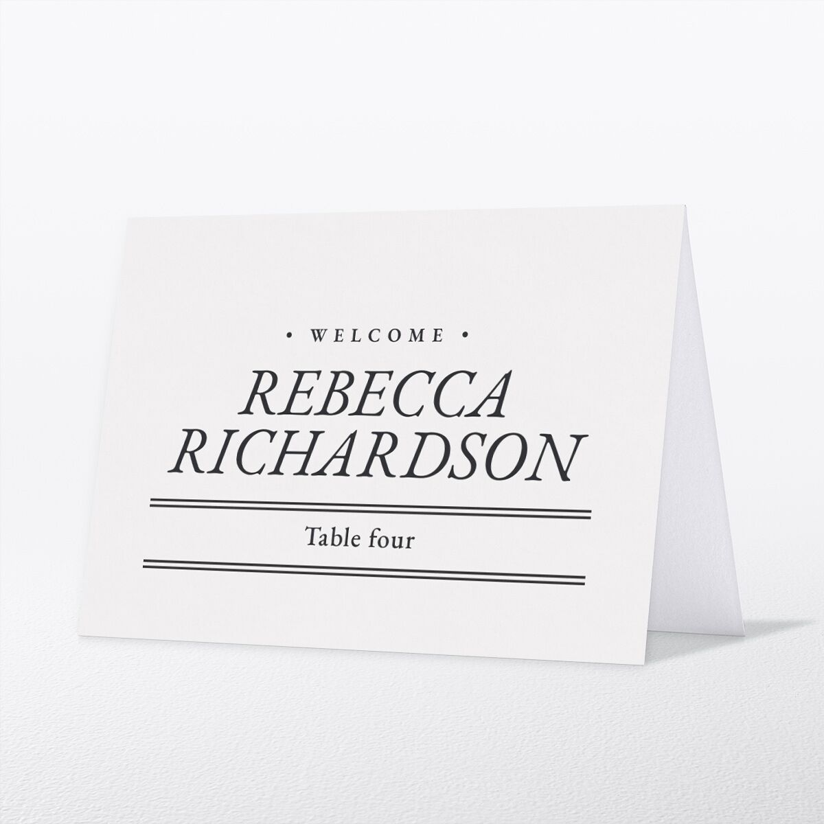 The Knot - Newspaper Place Cards