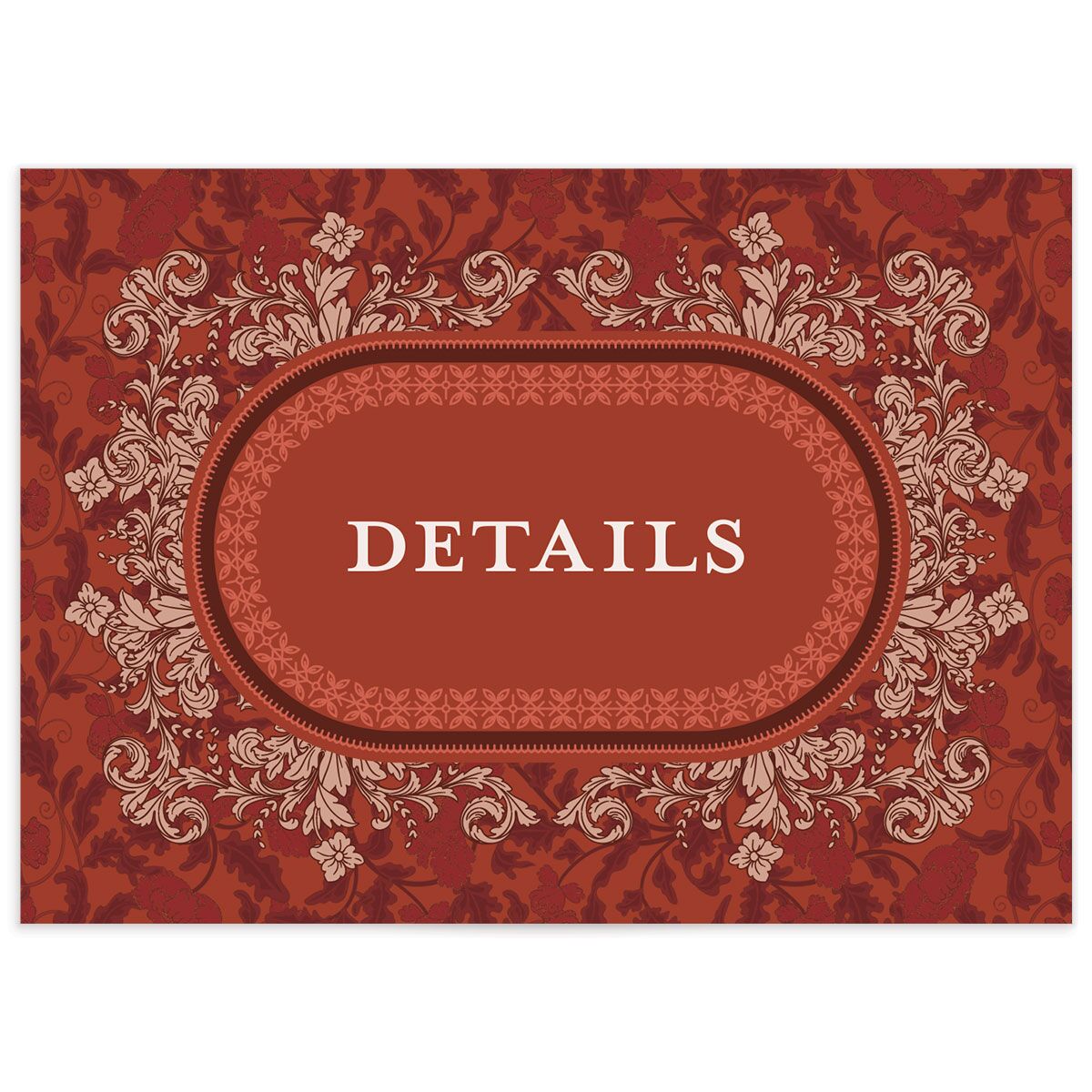 Kaleidoscope Tapestry Wedding Invitations