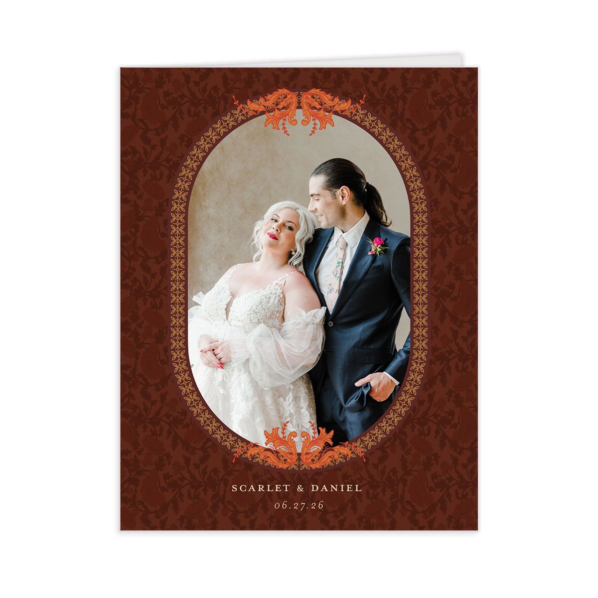 Kaleidoscope Tapestry Wedding Invitations