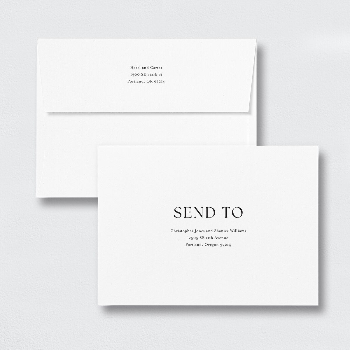 The Knot - Simple Frame Wedding Invitation Envelopes