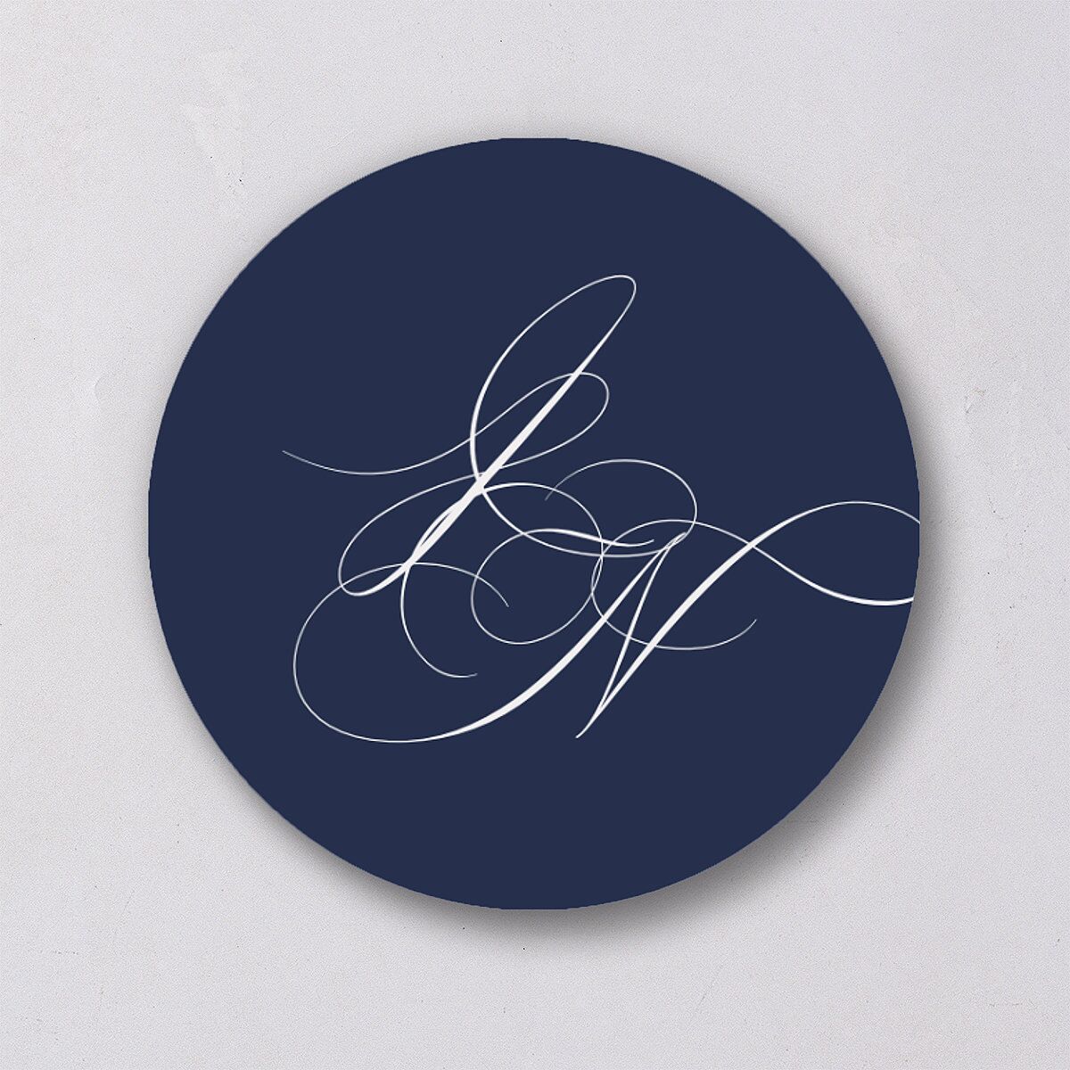 Formal Nautical Wedding Stickers | The Knot